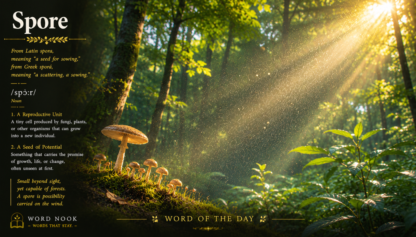 SPORE – Word of the Day – The English Nook